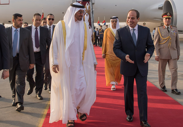 Mohamed bin Zayed arrives Cairo - News - Government - Emirates24|7