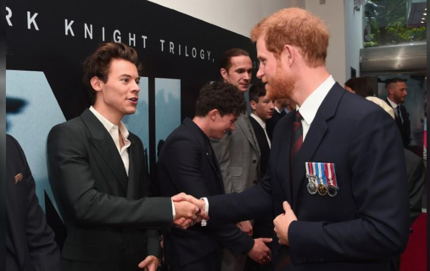 One Direction star joins Prince Harry on 'Dunkirk' red carpet ...