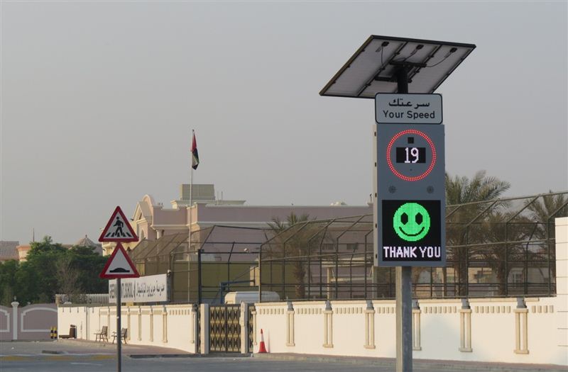 RTA installs speed-related smart signs within school zones - News ...