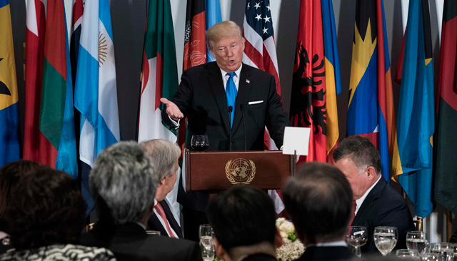 Trump's fiery UN address redefines US role in the world - News ...