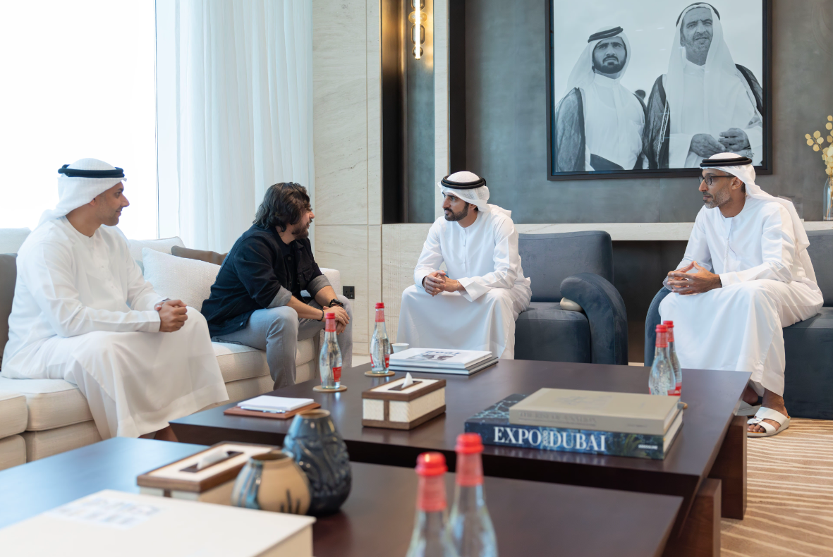 Hamdan bin Mohammed Meets with CEO of Biotech Firm Colossal Biosciences ...