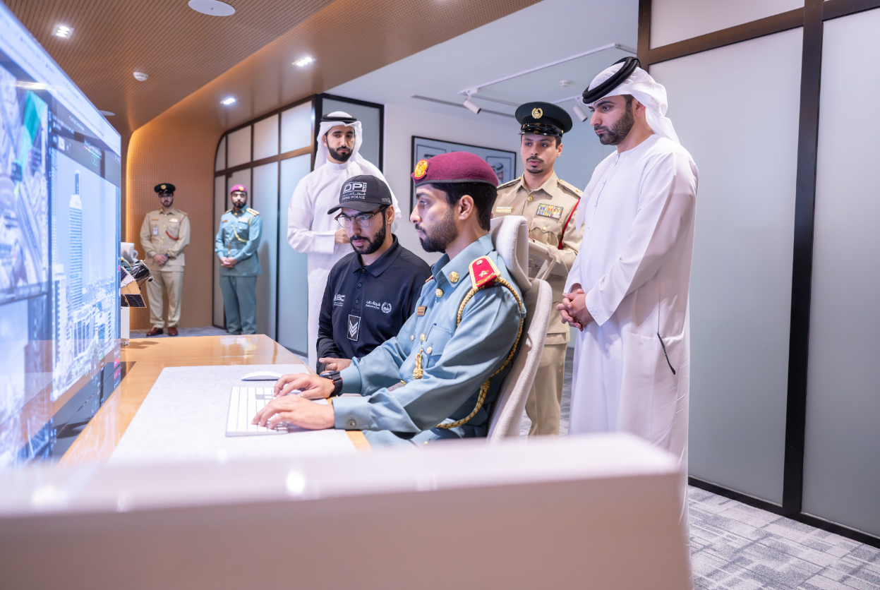 Mansoor bin Mohammed Tours the General Command of Dubai Civil Defense ...