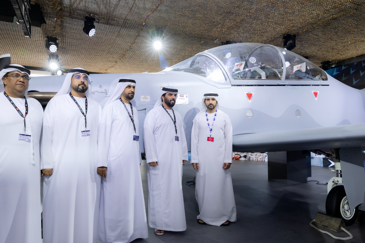 Hamdan bin Mohammed Commends UAE-Built Calidus B- 250 Aircraft ...