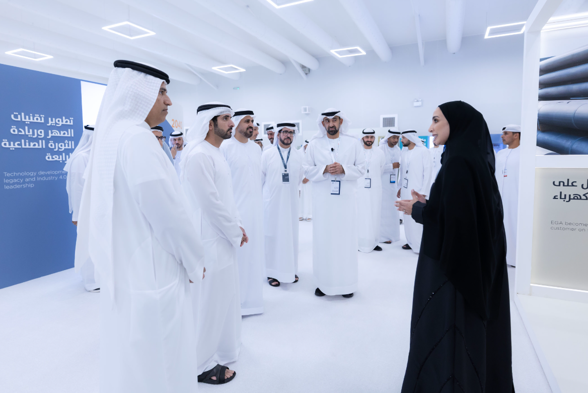 Sheikh Hamdan and Sheikh Theyab Mark 50 Years of UAE’s Industrial Giant ...