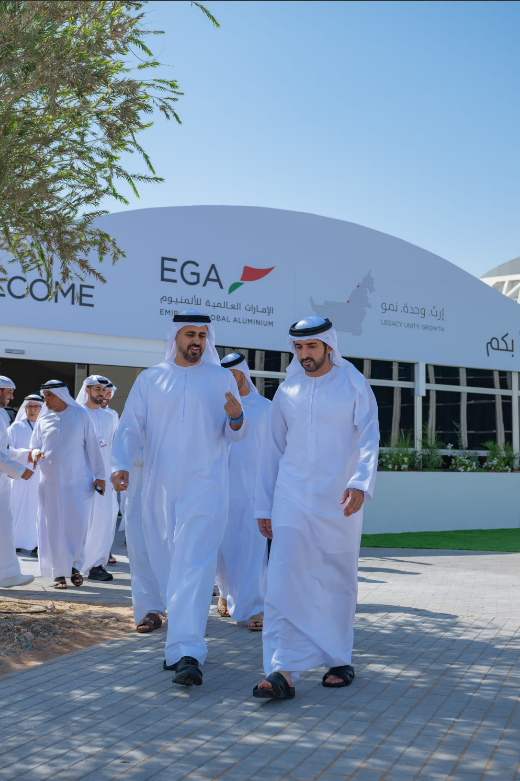 Sheikh Hamdan and Sheikh Theyab Mark 50 Years of UAE’s Industrial Giant ...